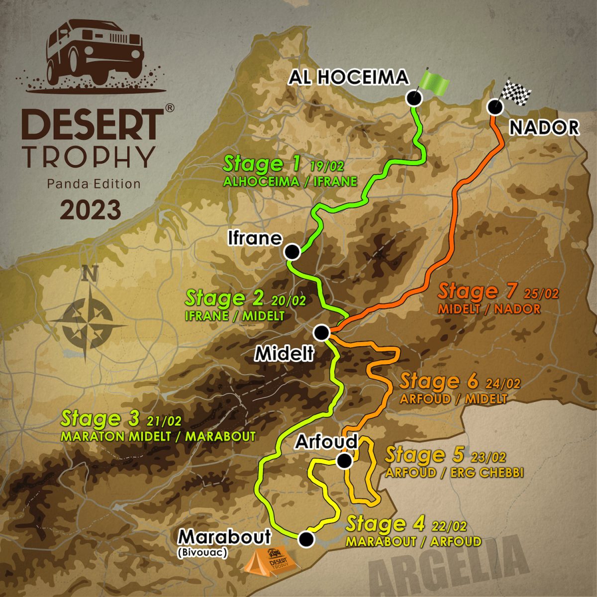 Recorrido 2022 – Desert Trophy Panda Edition